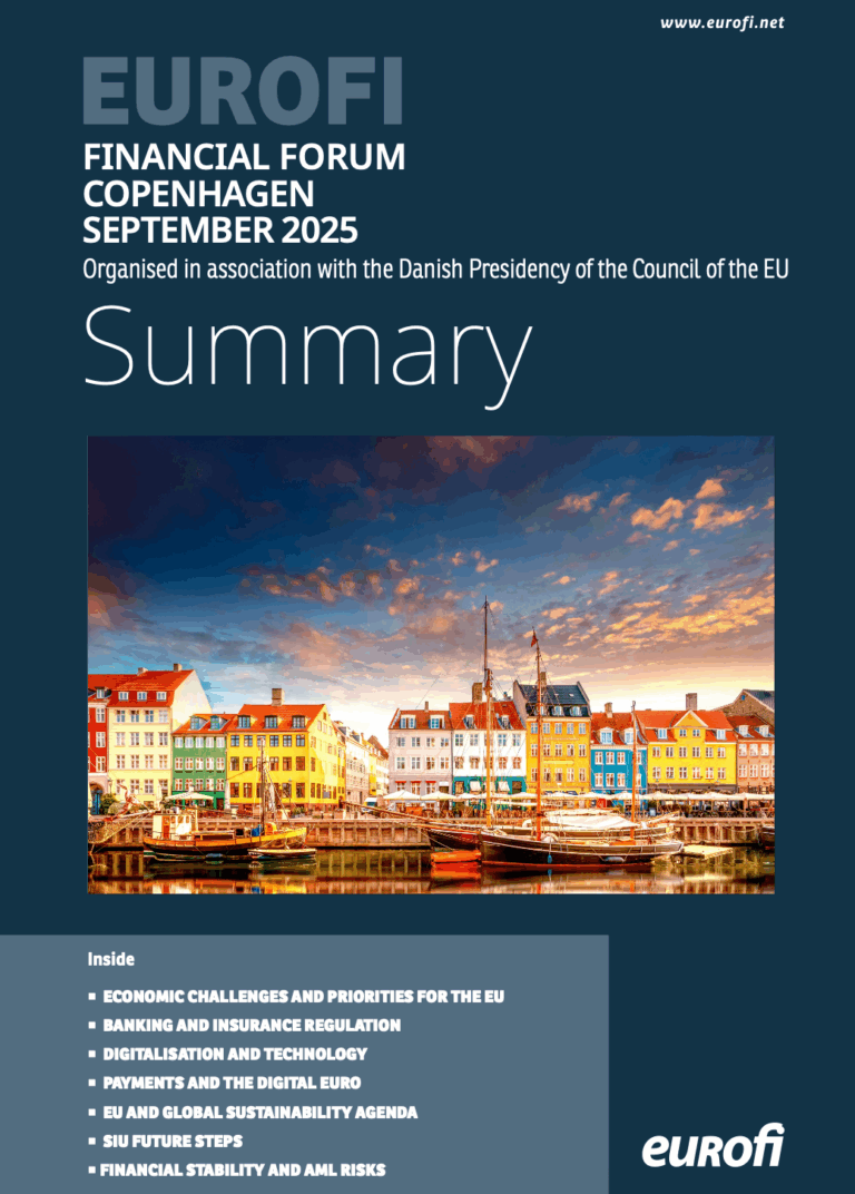 Welcome to Eurofi | The European think tank dedicated to financial services